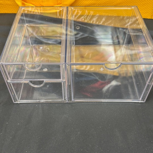 Clear Storage | Other | Clear Acrylic Storage Drawers 3 Total Large 2 ...